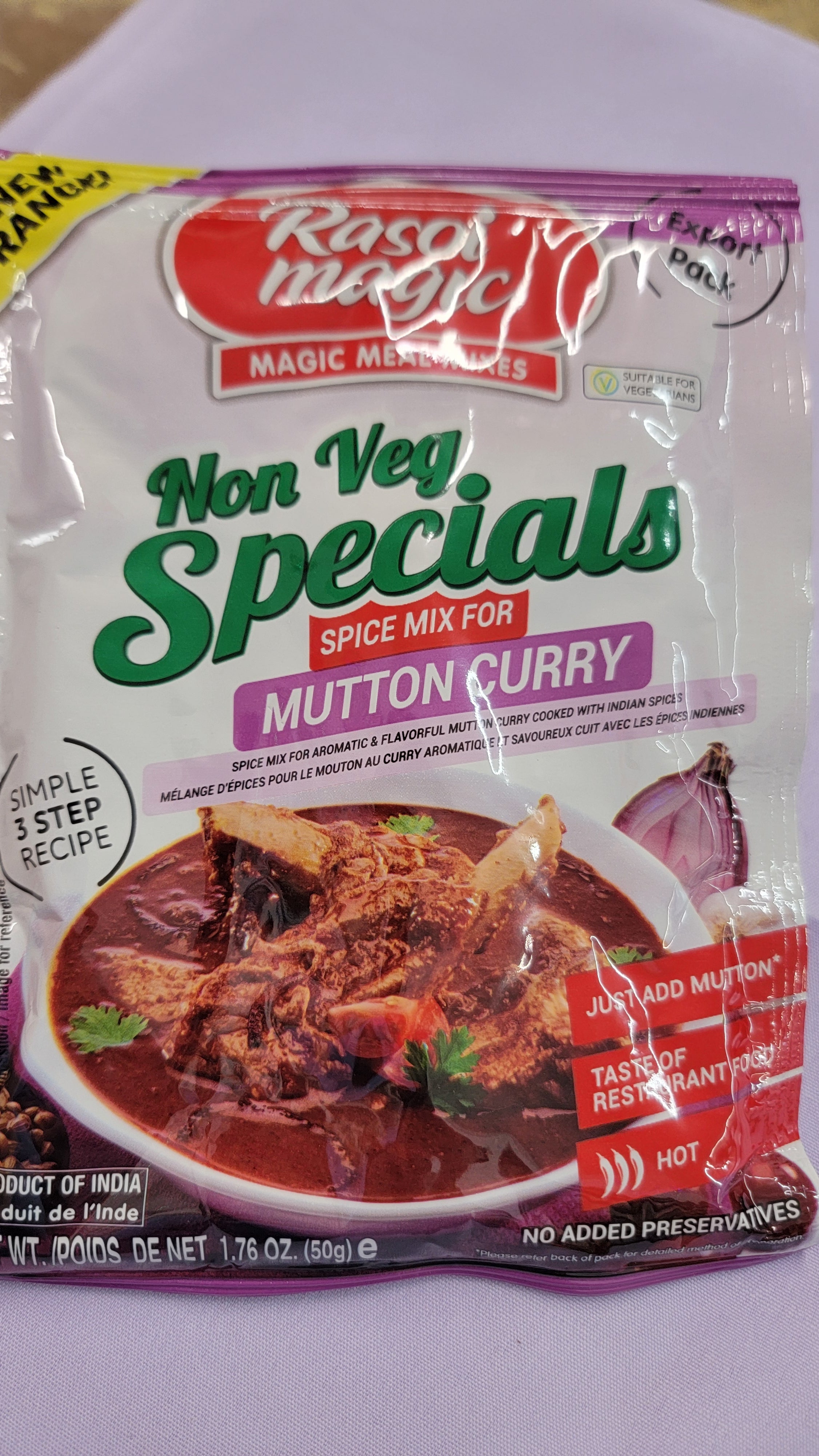 Order Rasoi Magic Mutton Curry 50g and more online or in-store. – New India Bazar San Francisco