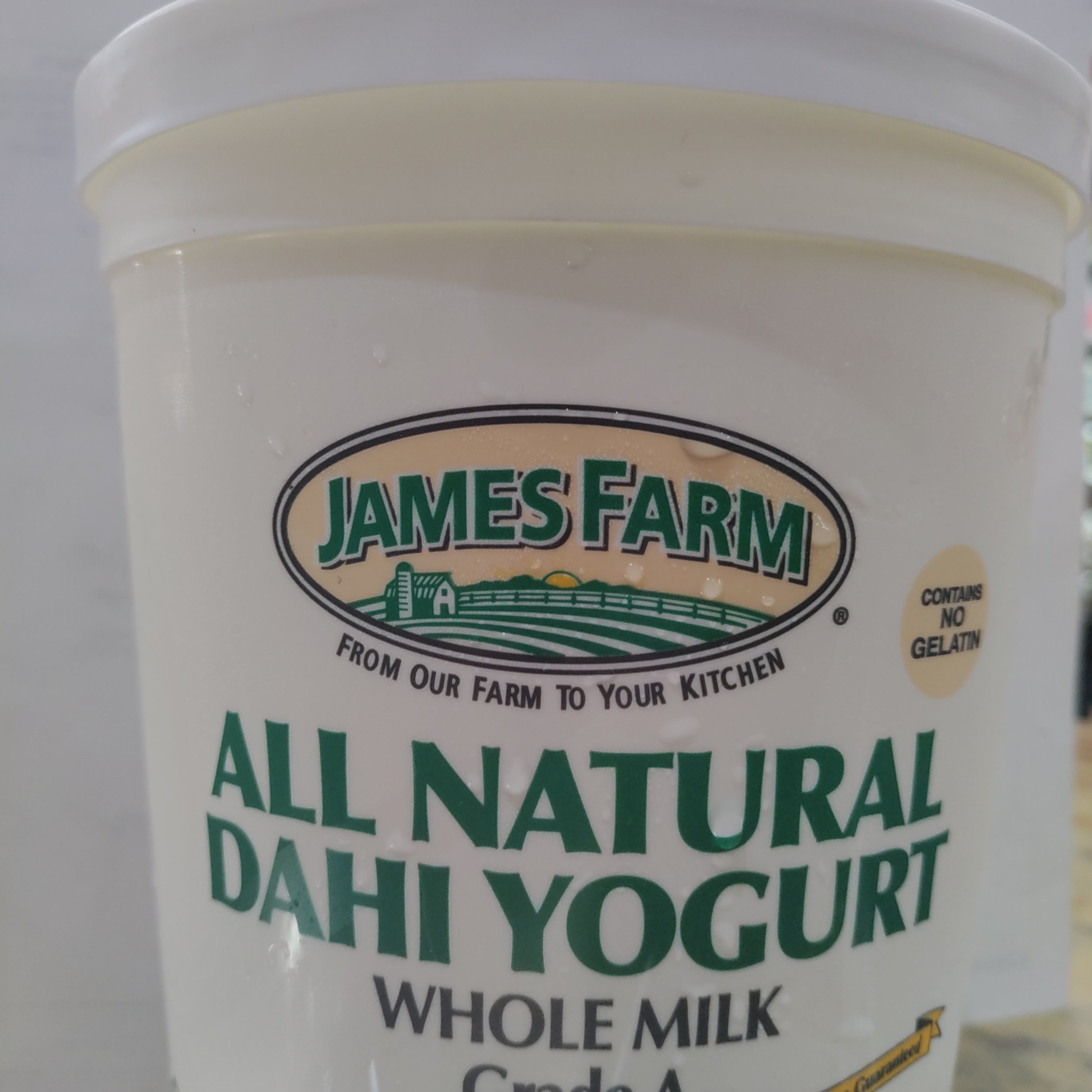 James Farms plain yoghurt 5 lbs – New India Bazar San Francisco