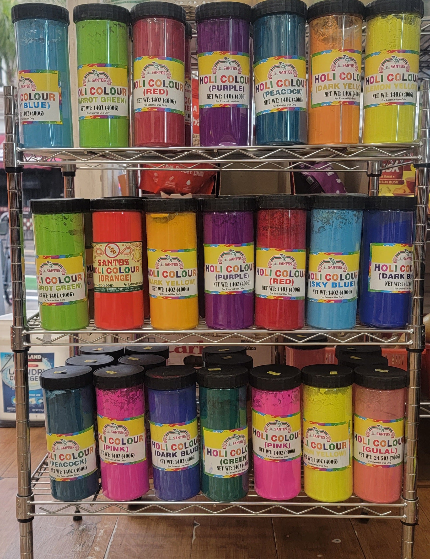 Holi color – New India Bazar San Francisco